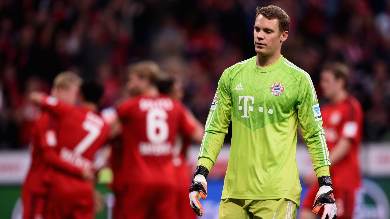 Bundesliga - Bayern lose to Leverkusen as Dortmund draw - ESPN