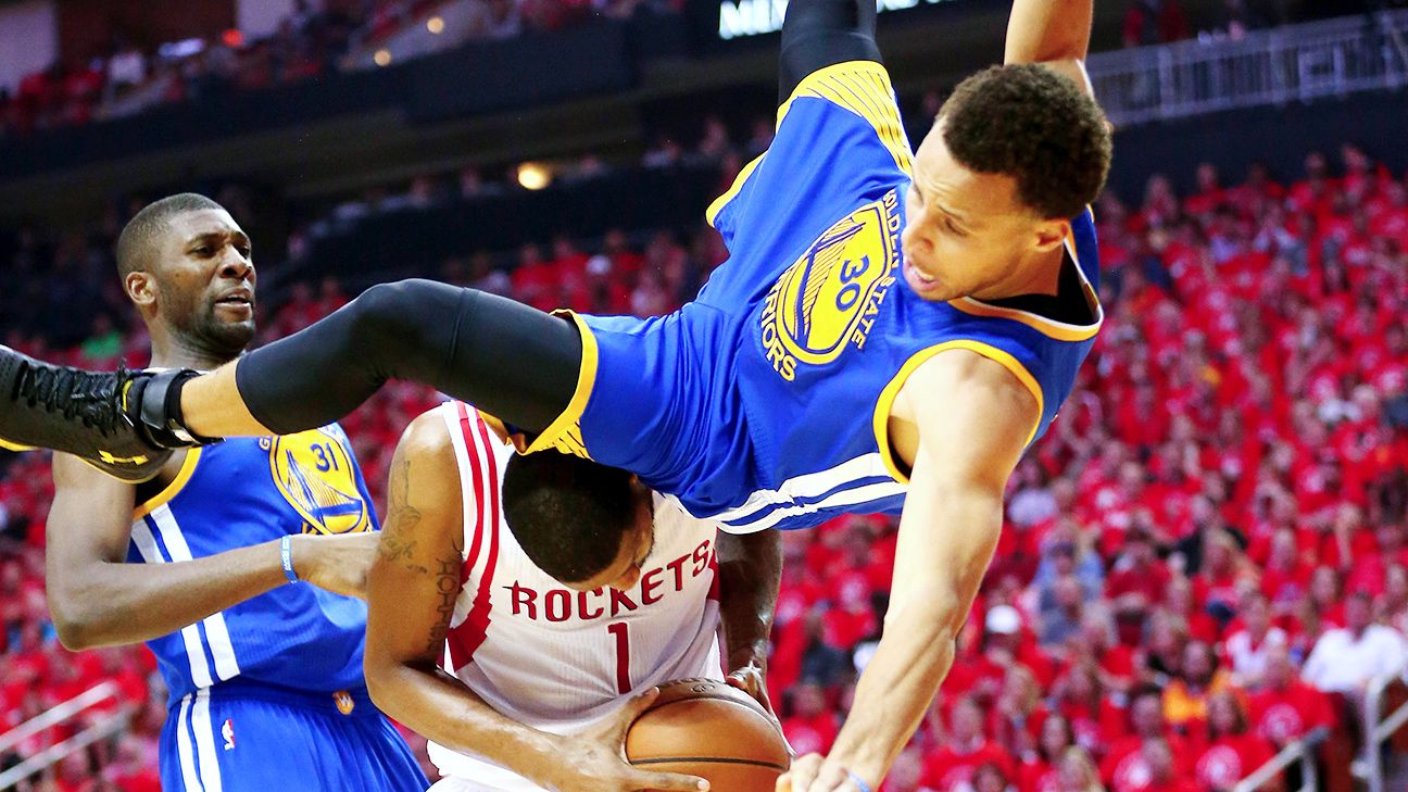 Stephen Curry returns to Game 4 loss after hard backward fall to court ...