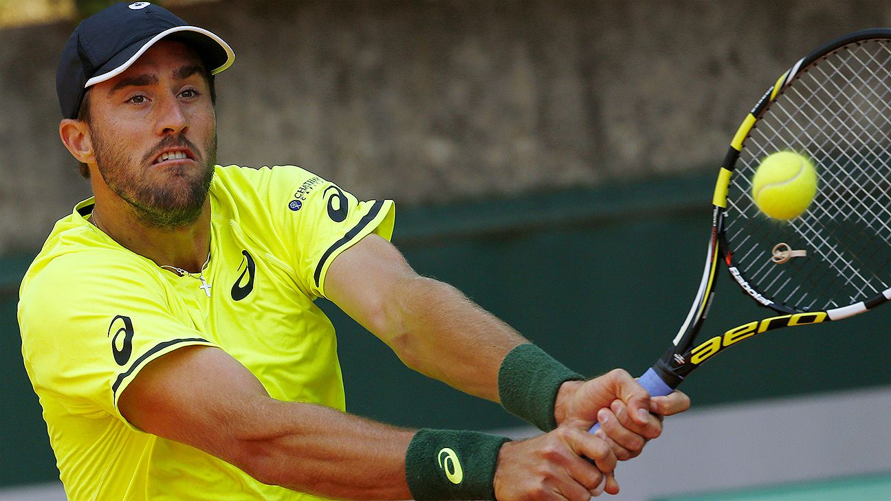 Steve Johnson wins opening-round match at Hall of Fame Tennis ...