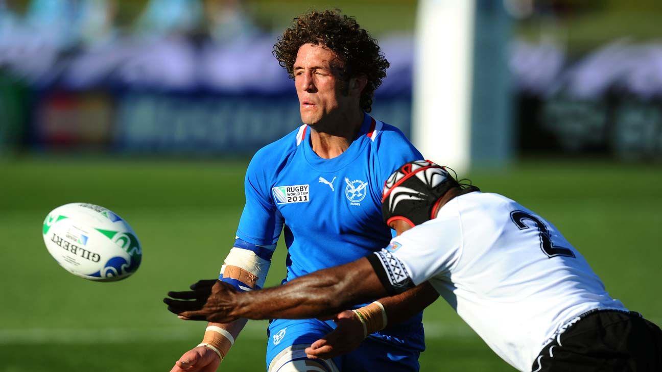 Jacques Burger to captain Namibia at Rugby World Cup - ESPN