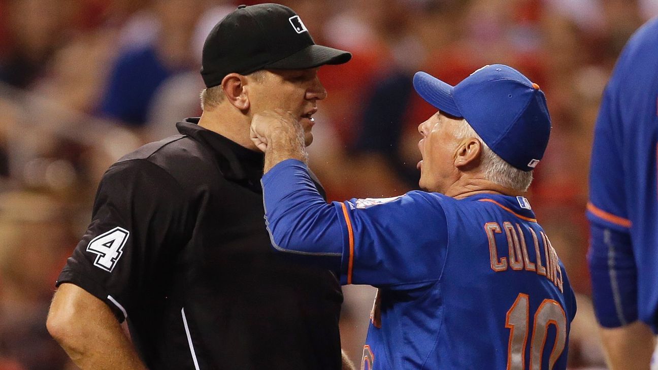 New York Mets manager Terry Collins talks about his ejection - ESPN ...