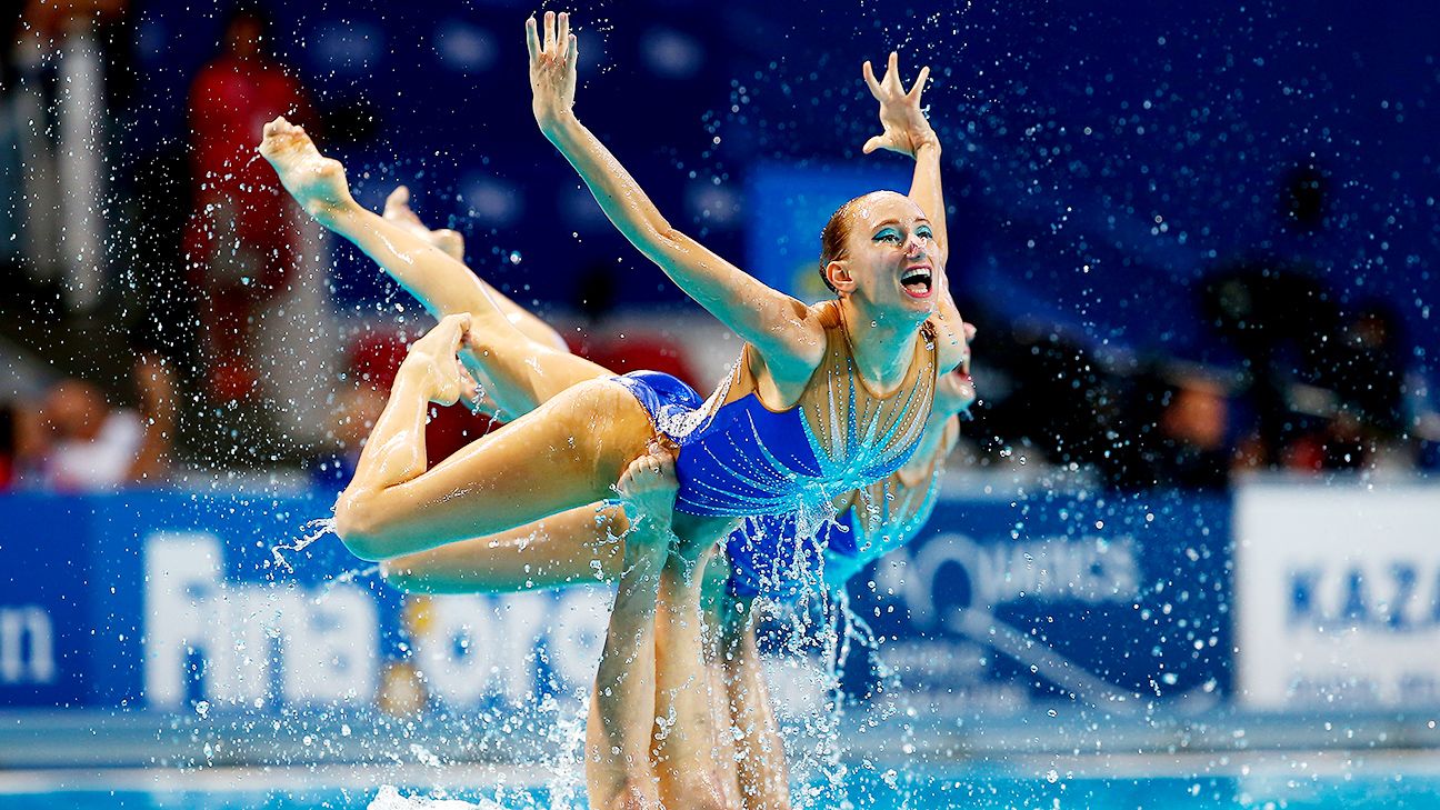Russia retains synchro team gold at swim worlds - ESPN