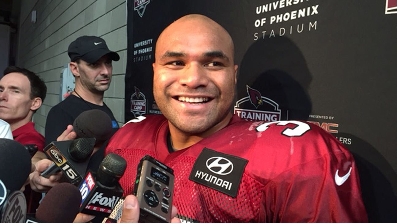 Rookie RB Paul Lasike making impression at Arizona Cardinals practice ...