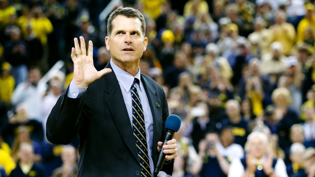 Harbaugh will learn coaching alma mater unlike any other job - ESPN