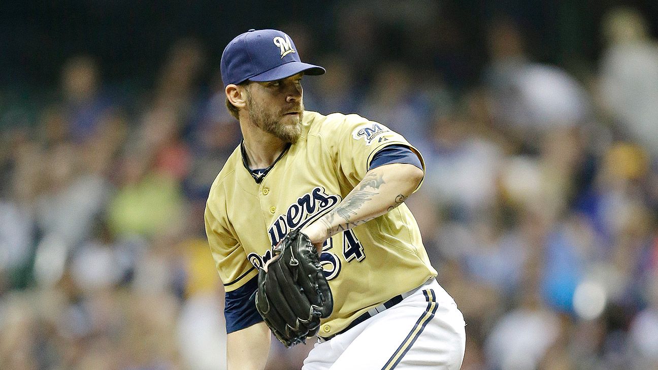 Milwaukee Brewers put Mike Blazek on disabled list with broken pitching ...