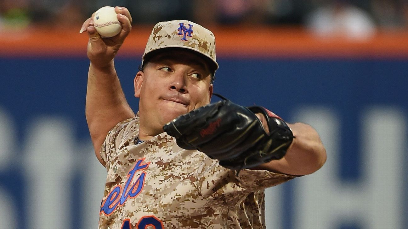 New York Mets pitcher Bartolo Colon dominates Phillies again - ESPN ...