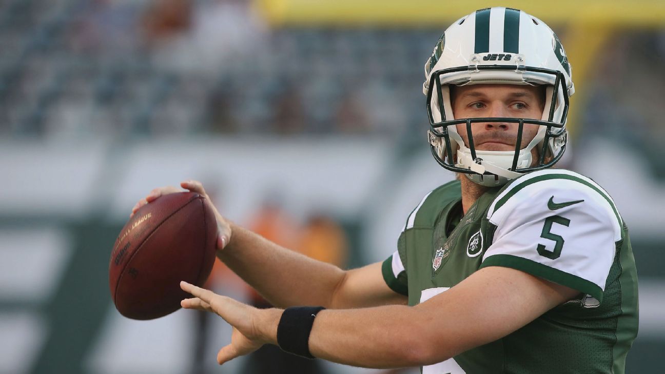 Ex-New York Jets QB Matt Flynn commemorates another job trip - ESPN ...