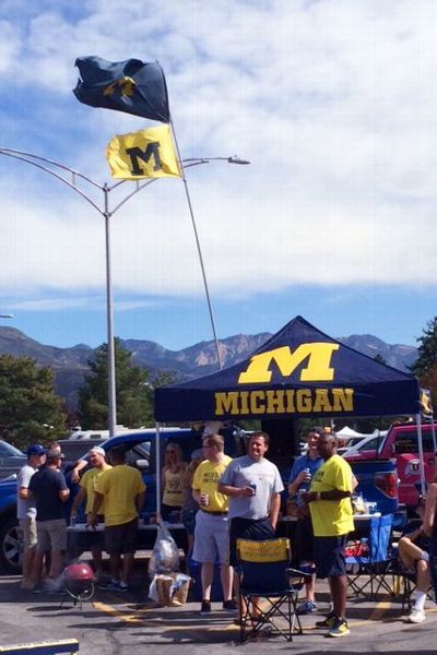 Michigan Wolverines fans upbeat despite loss to Utah Utes in Jim ...