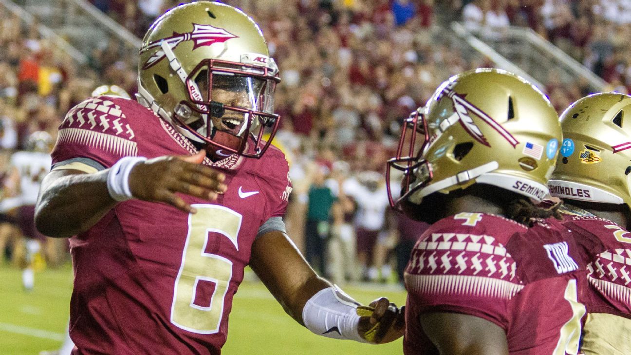 Everett Golson commands Florida State’s offense vs. Texas State - ESPN ...