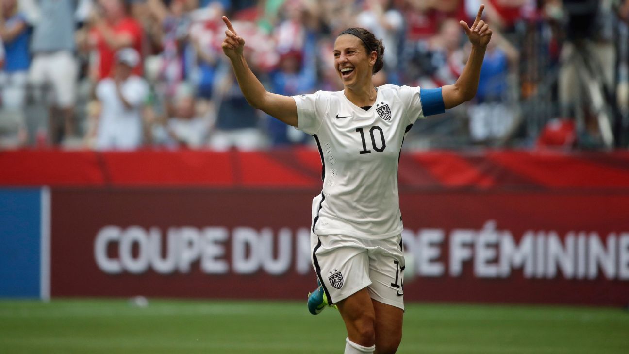 The One Place Carli Lloyd Hasn't Made A Name For Herself - ESPN