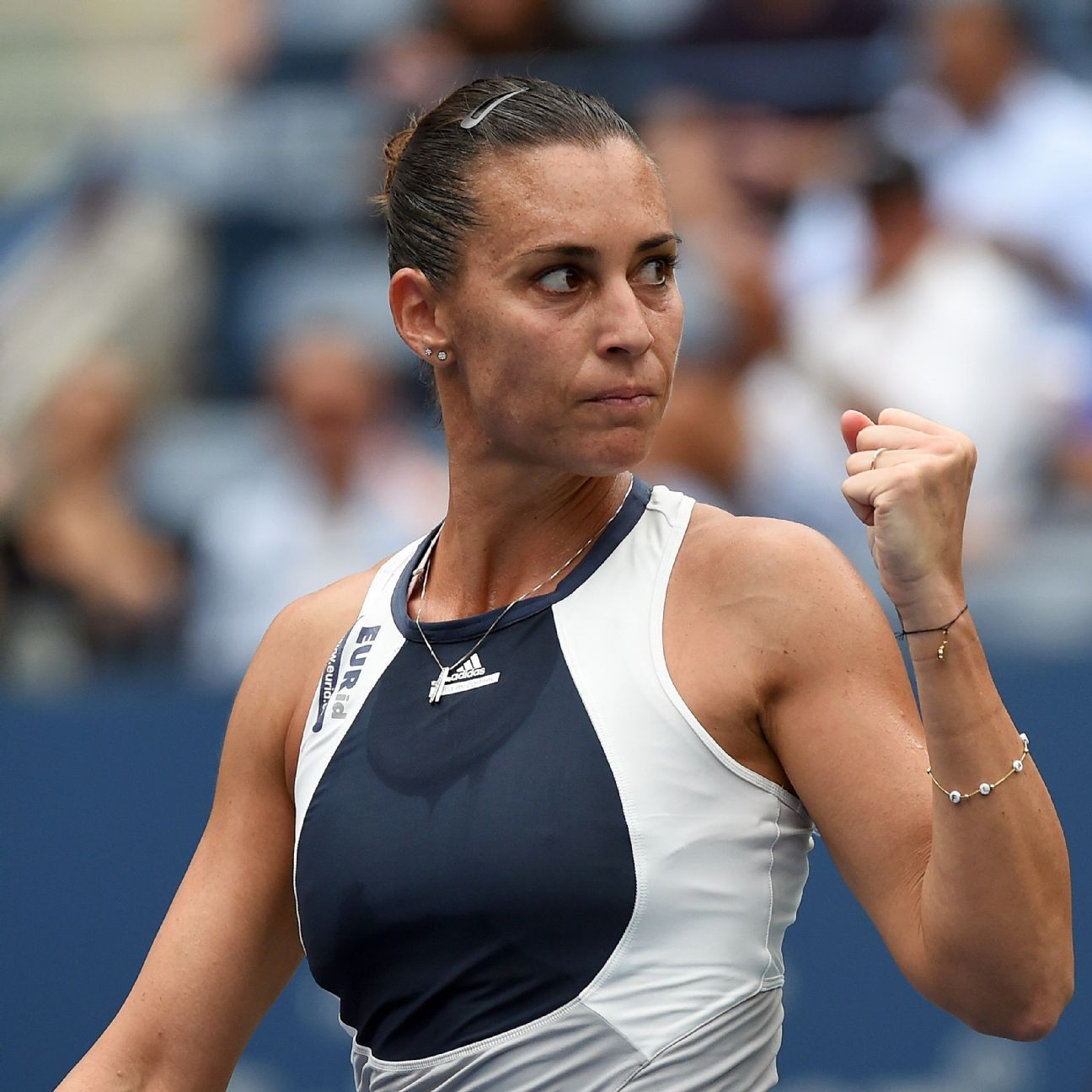 Flavia Pennetta struggles in 1st match since US Open victory