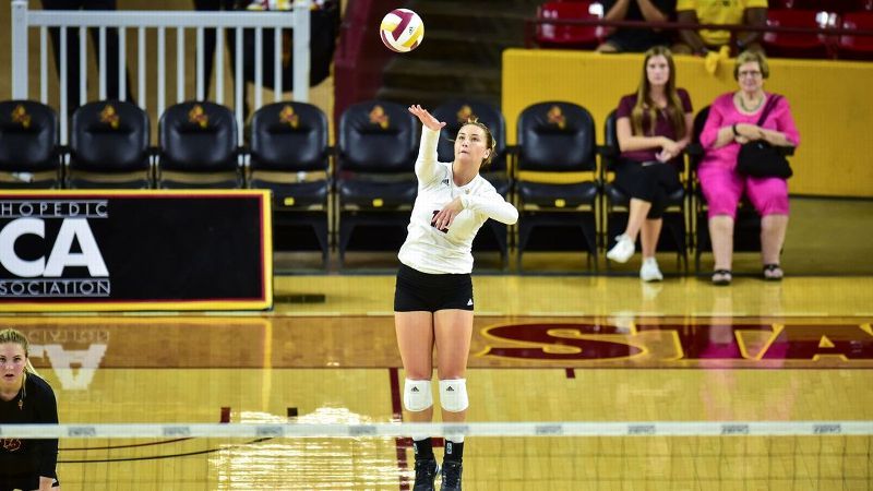 Macey Gardner, ASU At Home Among The Volleyball Elite - ESPN