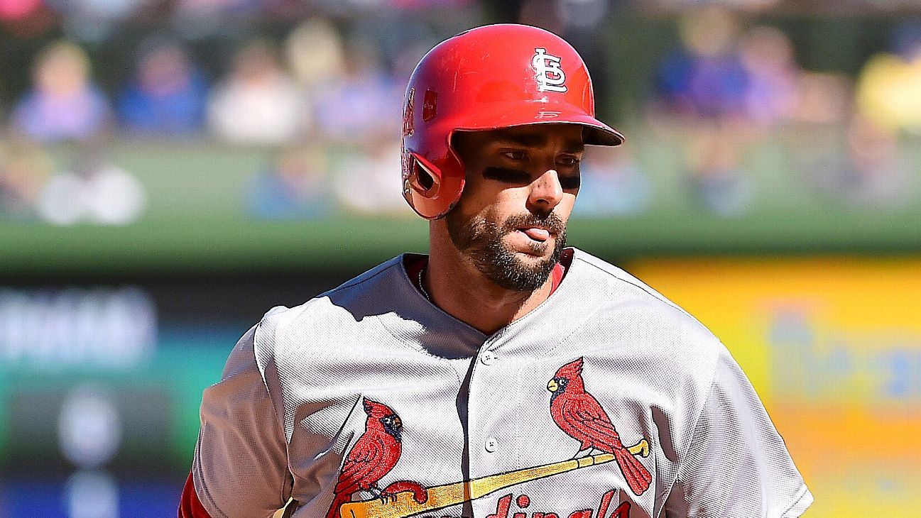 St. Louis Cardinals' Matt Carpenter hit by pitch, leaves game - ESPN