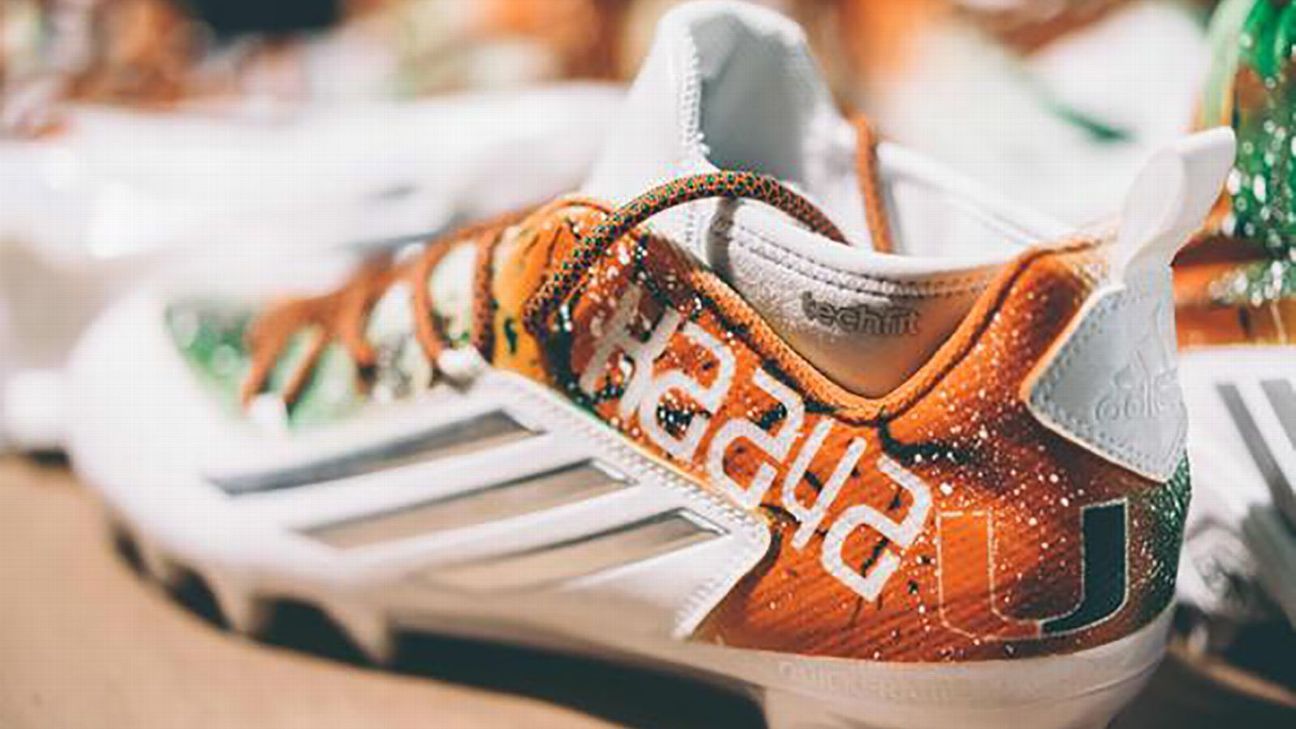 Uniform roundup: Nebraska, Miami meet again in custom cleats - ESPN ...