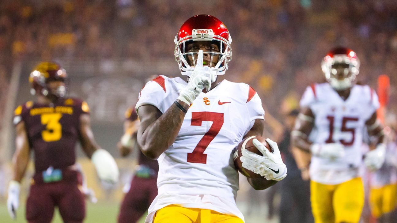Receiver Steven Mitchell Jr. just getting started for USC - ESPN - USC ...