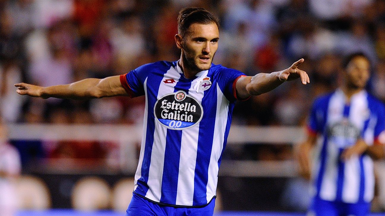 Arsenal confirm signing of Lucas Perez from Deportivo La Coruna - ESPN