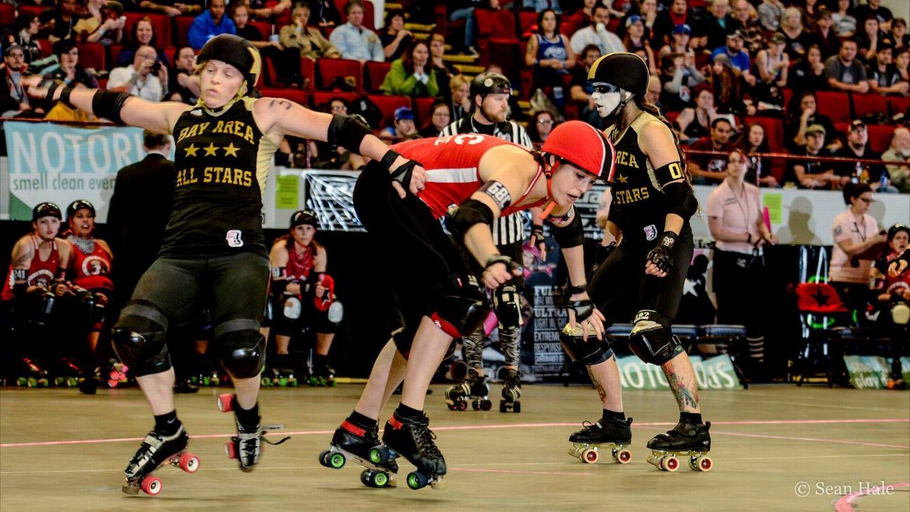 Meet Gotham's Sarah McKemie, Roller Derby's One-Woman Wall - ESPN