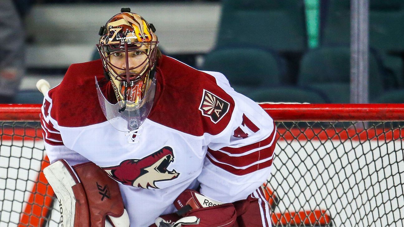 NHL - Arizona Coyotes' Mike Smith anxious to embrace challenges of ...