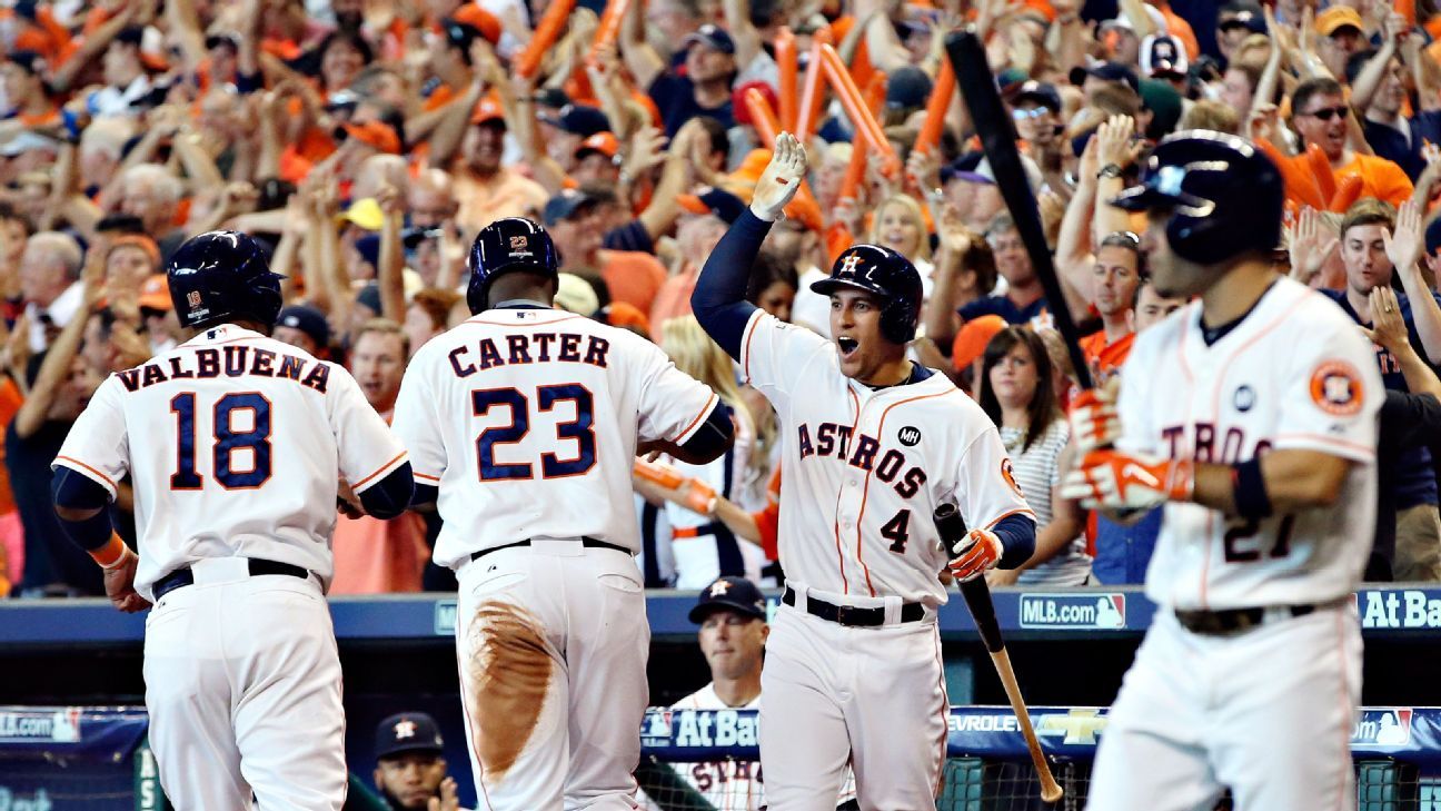 Houston Astros rocket to 2-1 ALDS advantage - ESPN