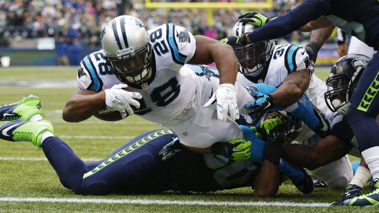 Carolina Panthers running back Jonathan Stewart 'playing like madman ...