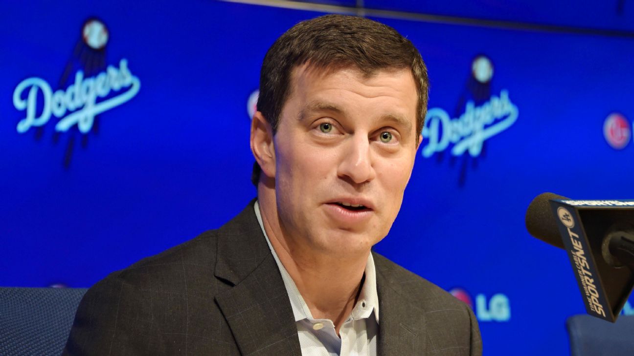MLB: Andrew Friedman de Dodgers es nombrado Ejecutivo del Año - ESPN