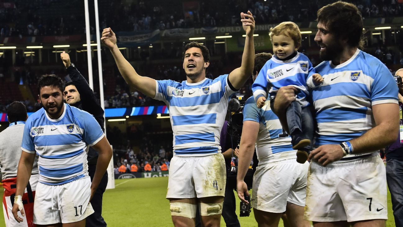 Argentina lock Guido Petti playing alongside Pumas Rugby World Cup hero ...