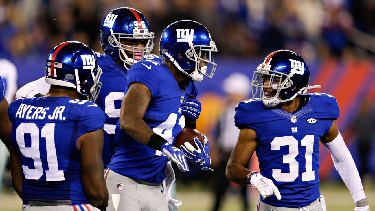 New York Giants beat Dallas Cowboys for first time since 2012 - ESPN ...
