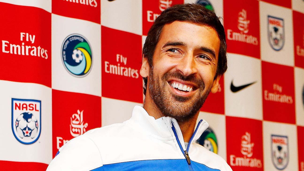 Raul scores to give New York Cosmos top NASL record - ESPN