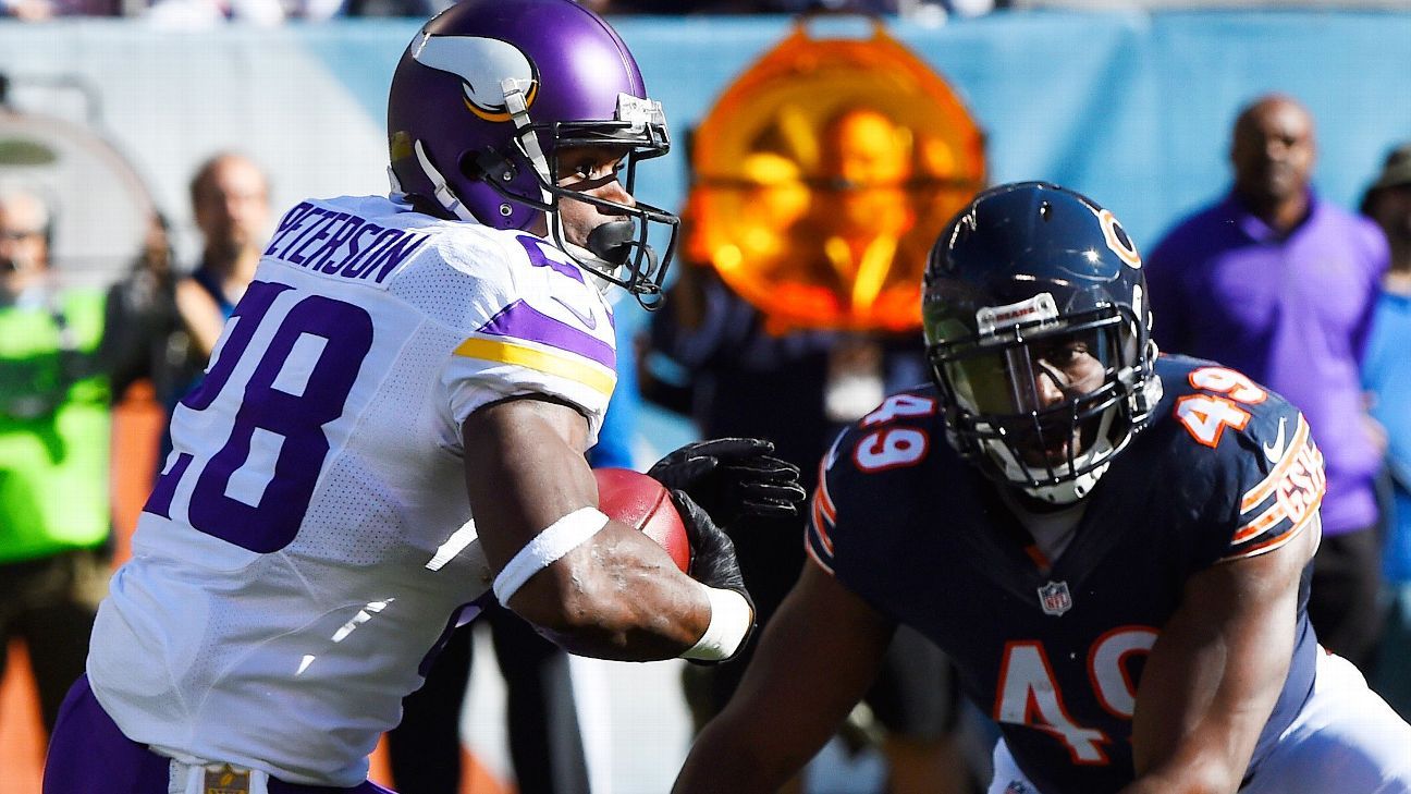 Linebacker Sam Acho agrees to re-sign with Chicago Bears