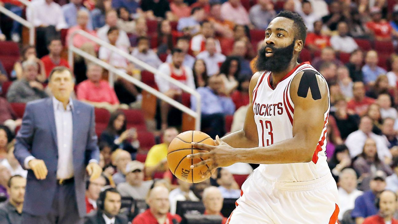 James Harden keeps the faith, breaks shooting slump - ESPN - Houston ...