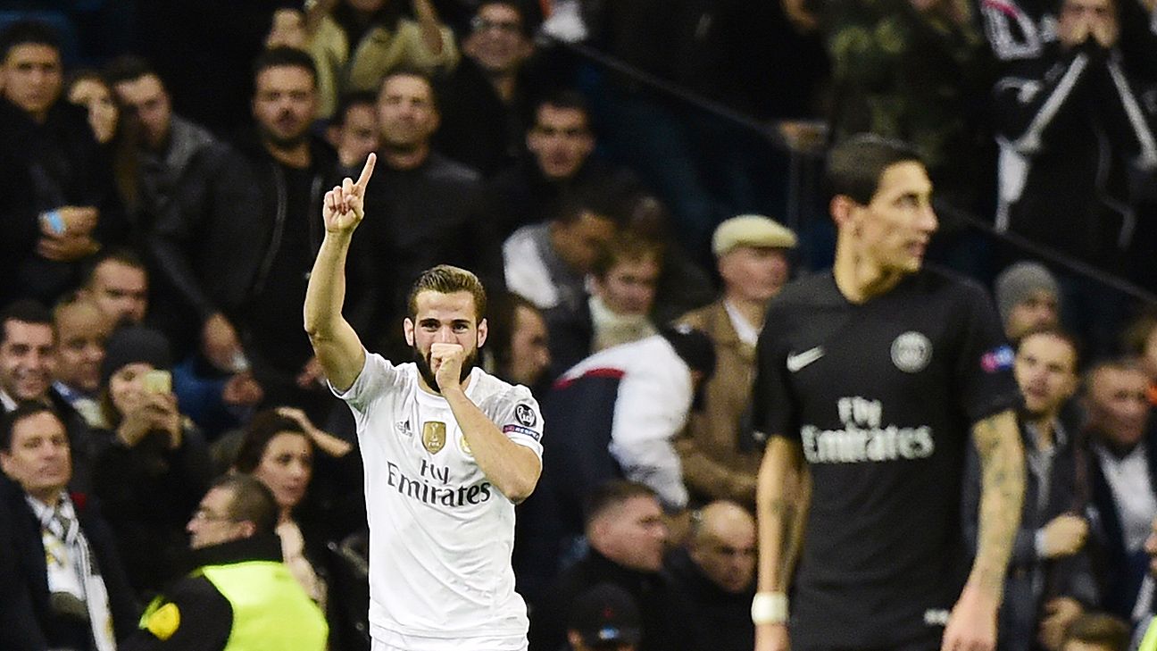 Real Madrid vs. Paris Saint-Germain - Football Match Summary - November ...