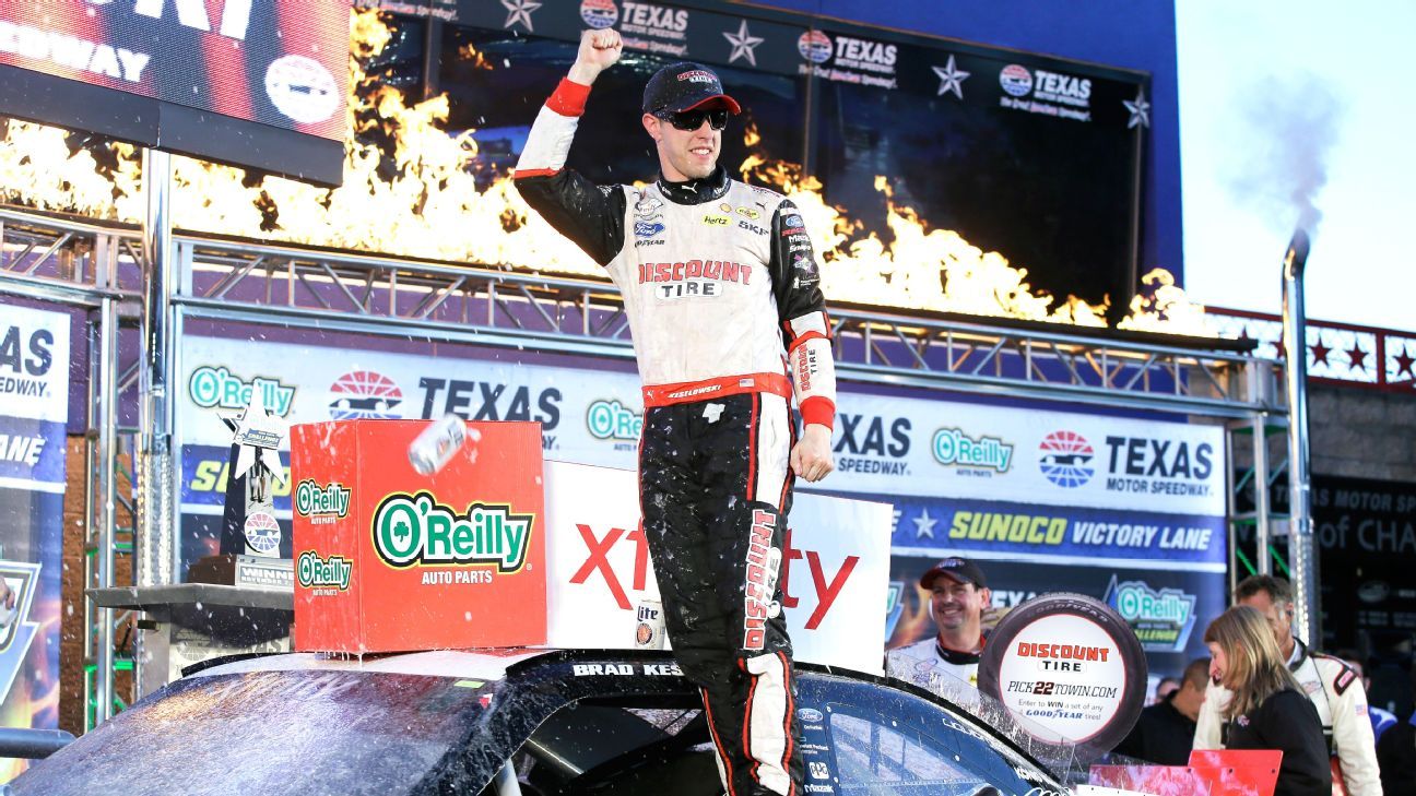 Brad Keselowski wins NASCAR Xfinity race at Texas - ESPN