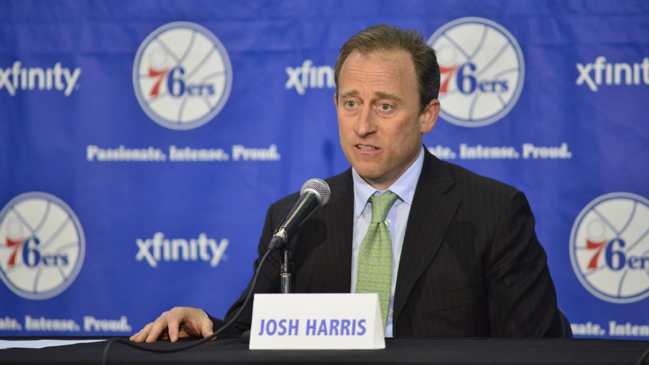 Crystal Palace set for deal with 76ers owner Joshua Harris - ESPN