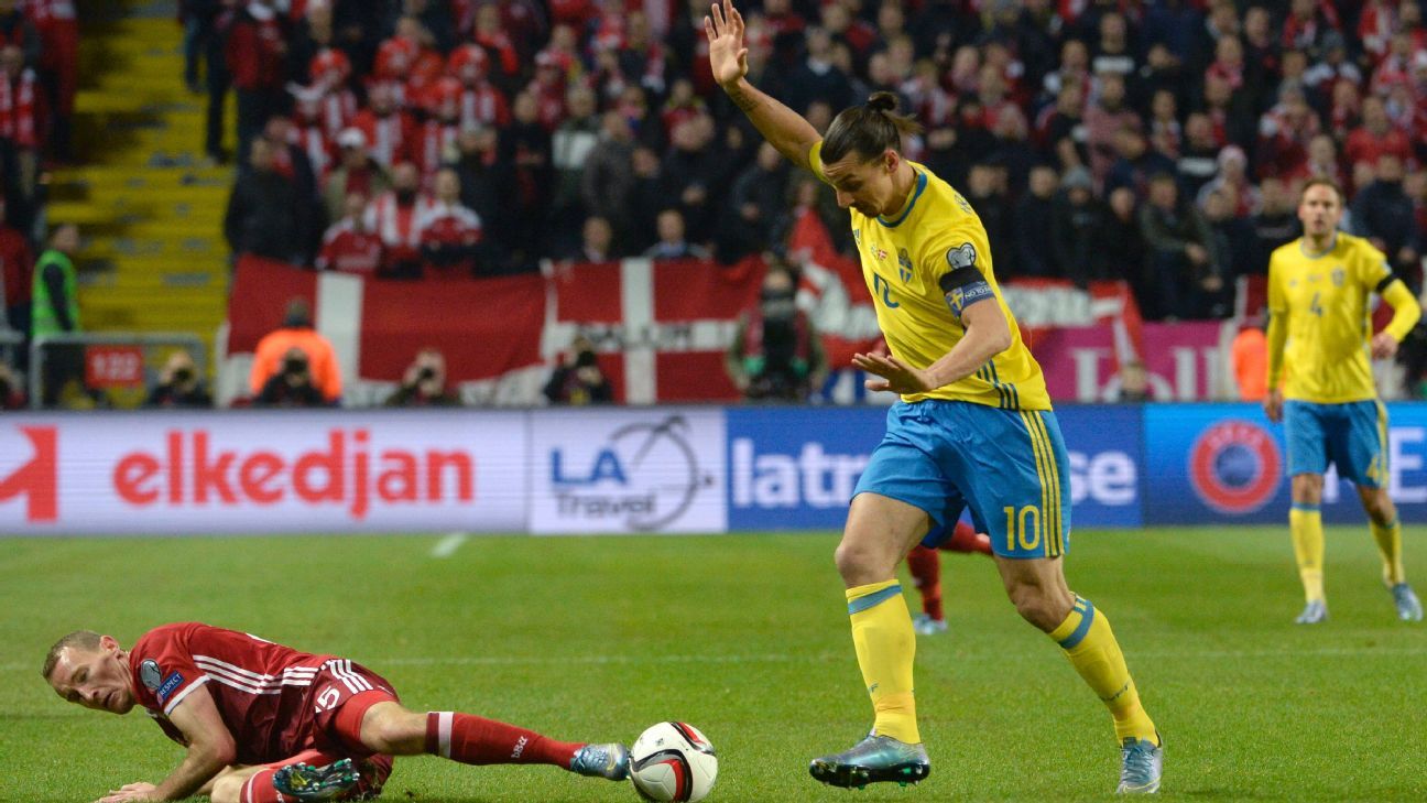 Sweden vs. Denmark - Football Match Report - November 14, 2015 - ESPN