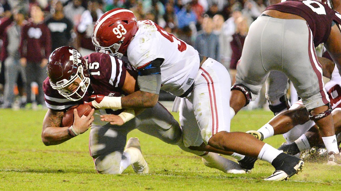 Bama DE Jonathan Allen to return for senior season - ESPN