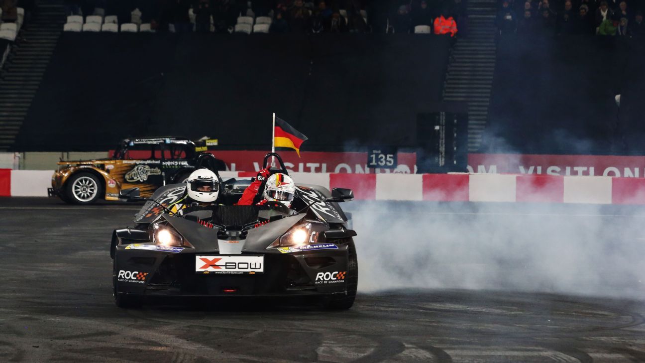 Sebastian Vettel crowned Champion of Champions at RoC - ESPN