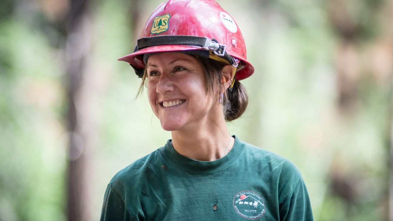 One woman's journey from gymnast to wildland firefighter - ESPN