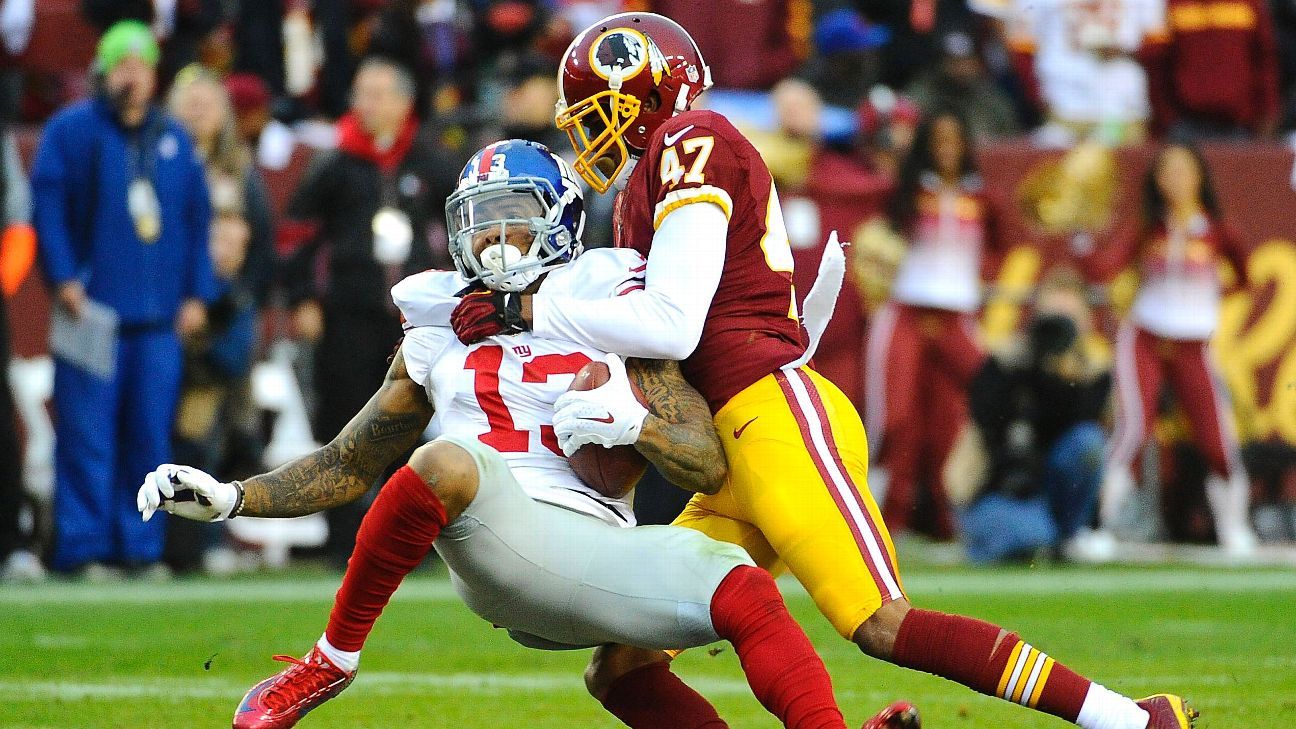 Washington Redskins sign cornerback Quinton Dunbar to three-year ...