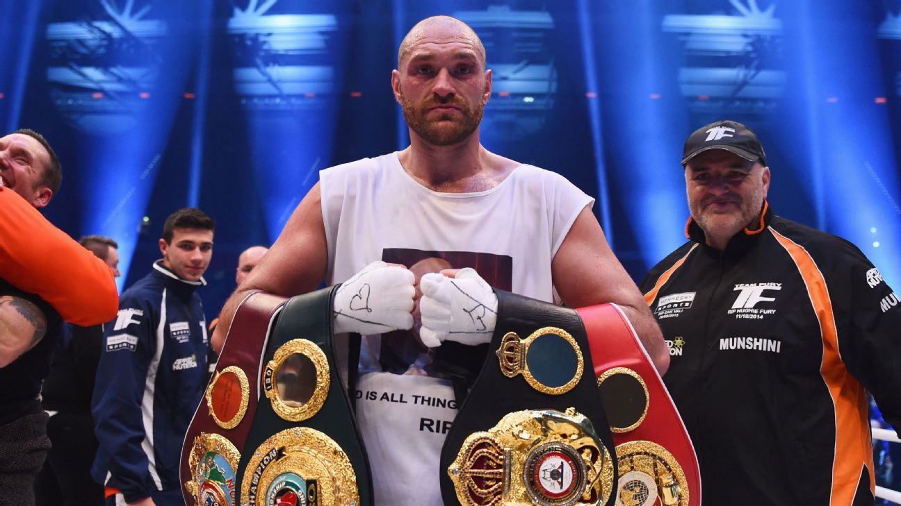 Tyson Fury named Fighter of the Year by Ring magazine - ESPN