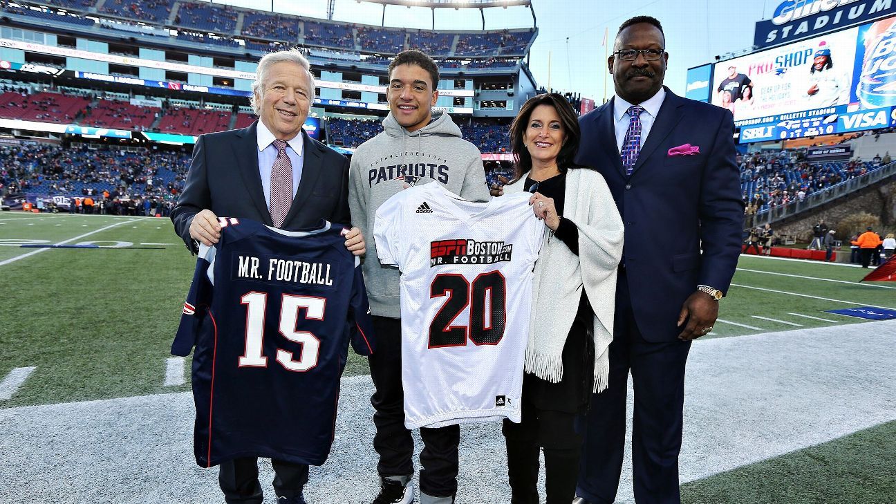 Xaverian's Coby Tippett is 2015 ESPNBoston Mr. Football - ESPN - Boston ...