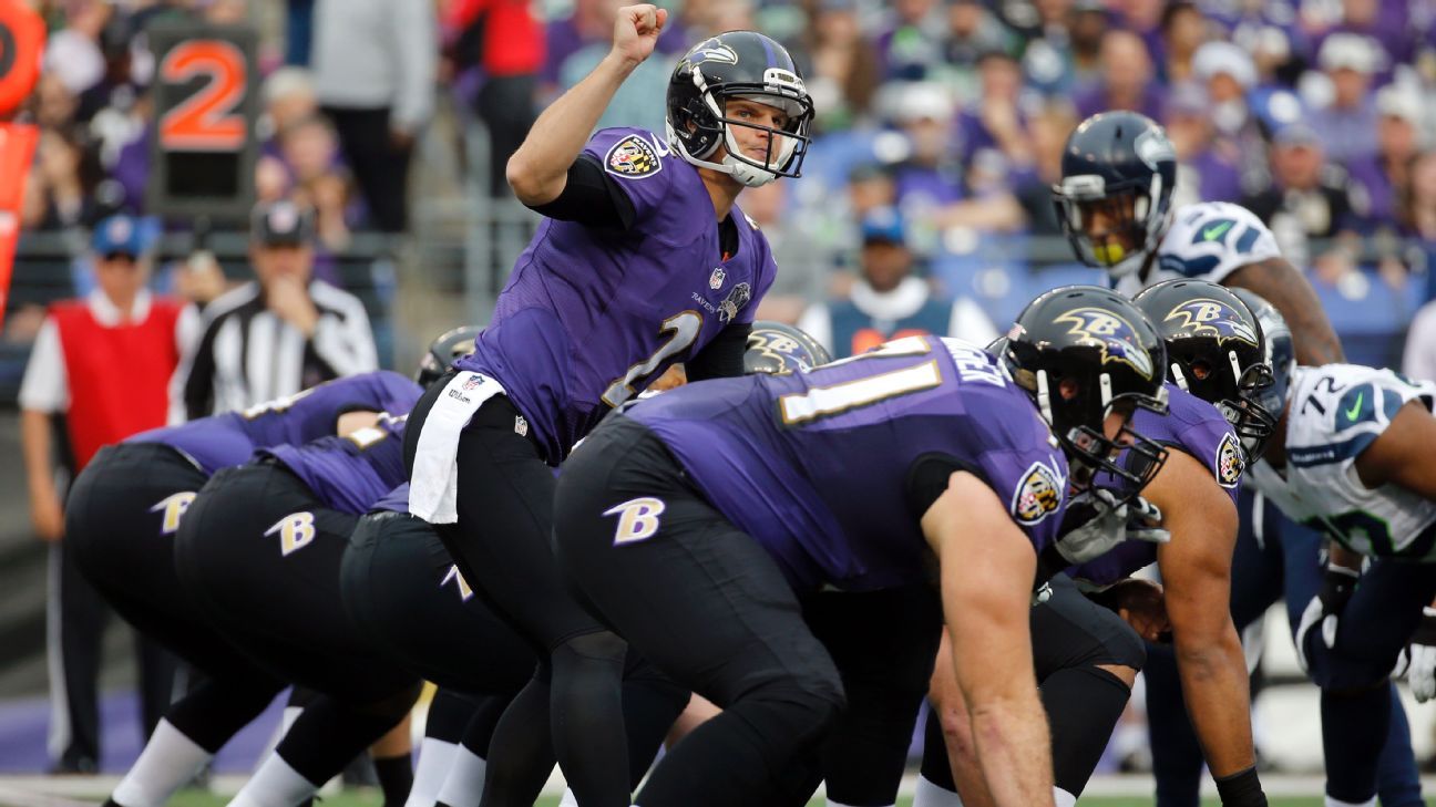 Baltimore Ravens start quarterback Jimmy Clausen over Matt Schaub - ESPN