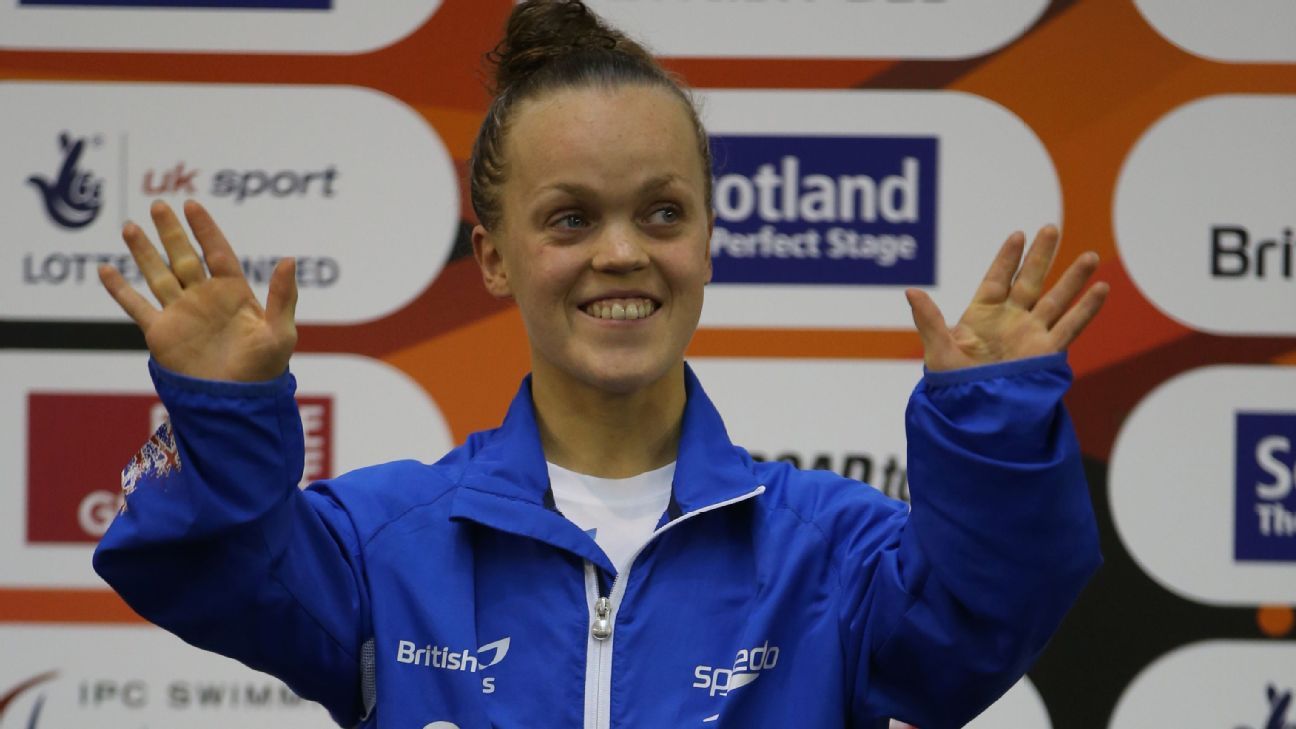 British Paralympians Jessica-Jane Applegate, Bethany Firth and Ellie ...