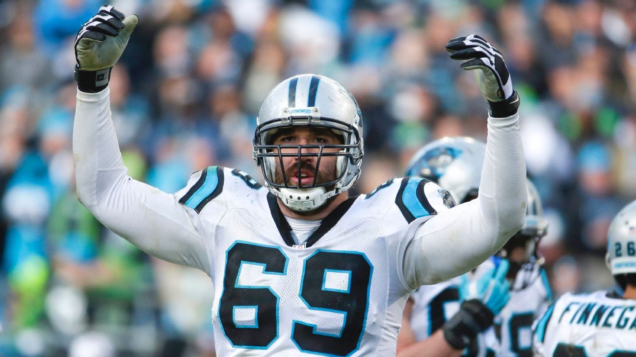 Panthers DE Jared Allen announces his retirement via video - ESPN
