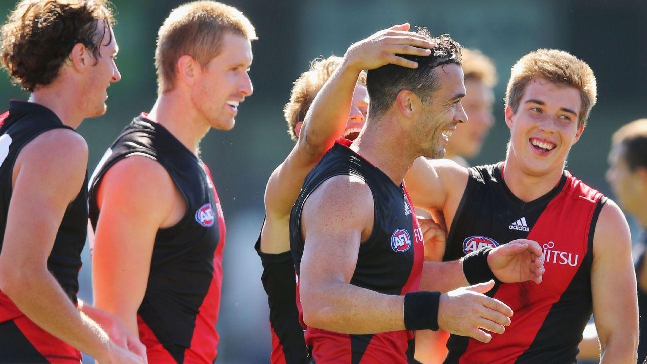 Essendon recruit Ryan Crowley offers tips to banned AFL players - ESPN