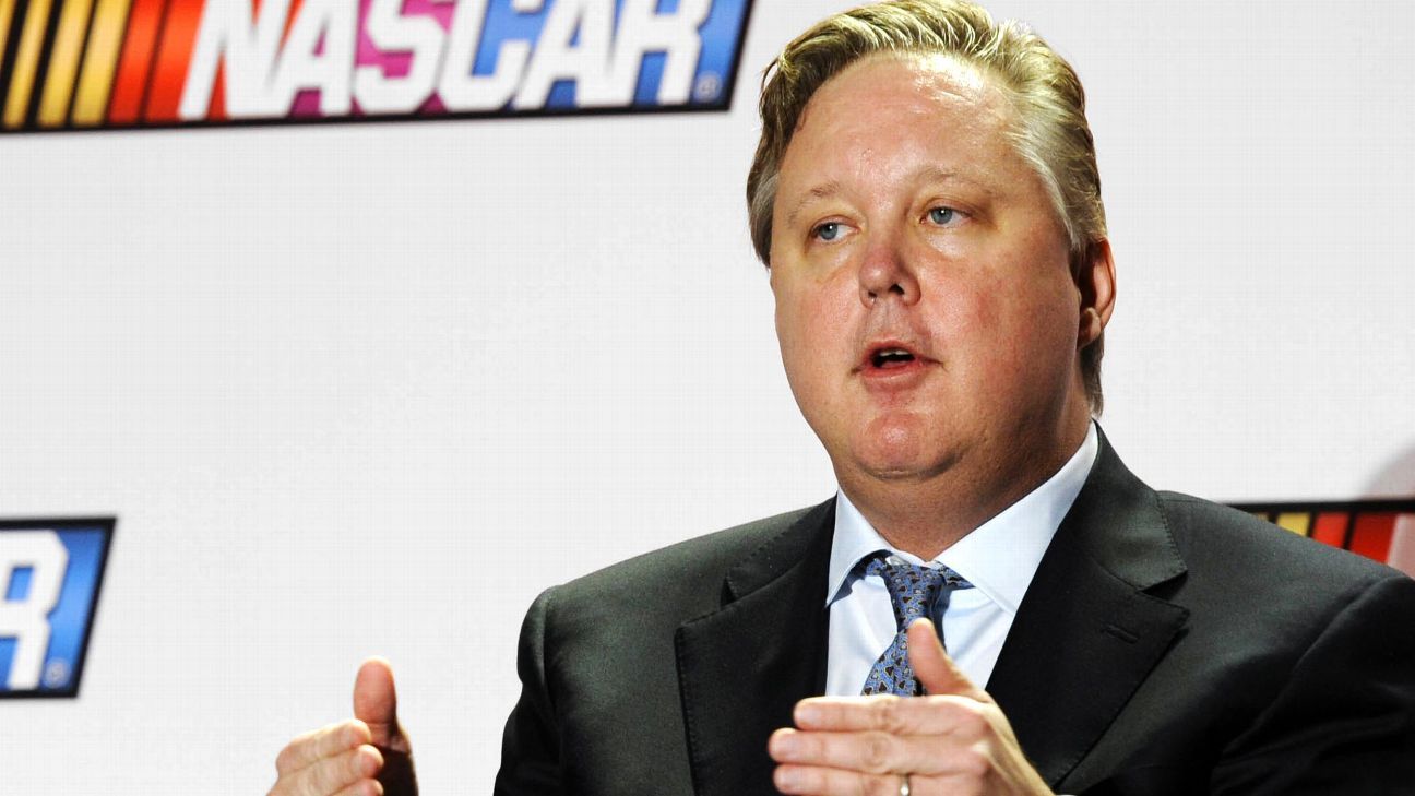 Brian France, NASCAR chairman, makes first appearance at Sprint Cup ...