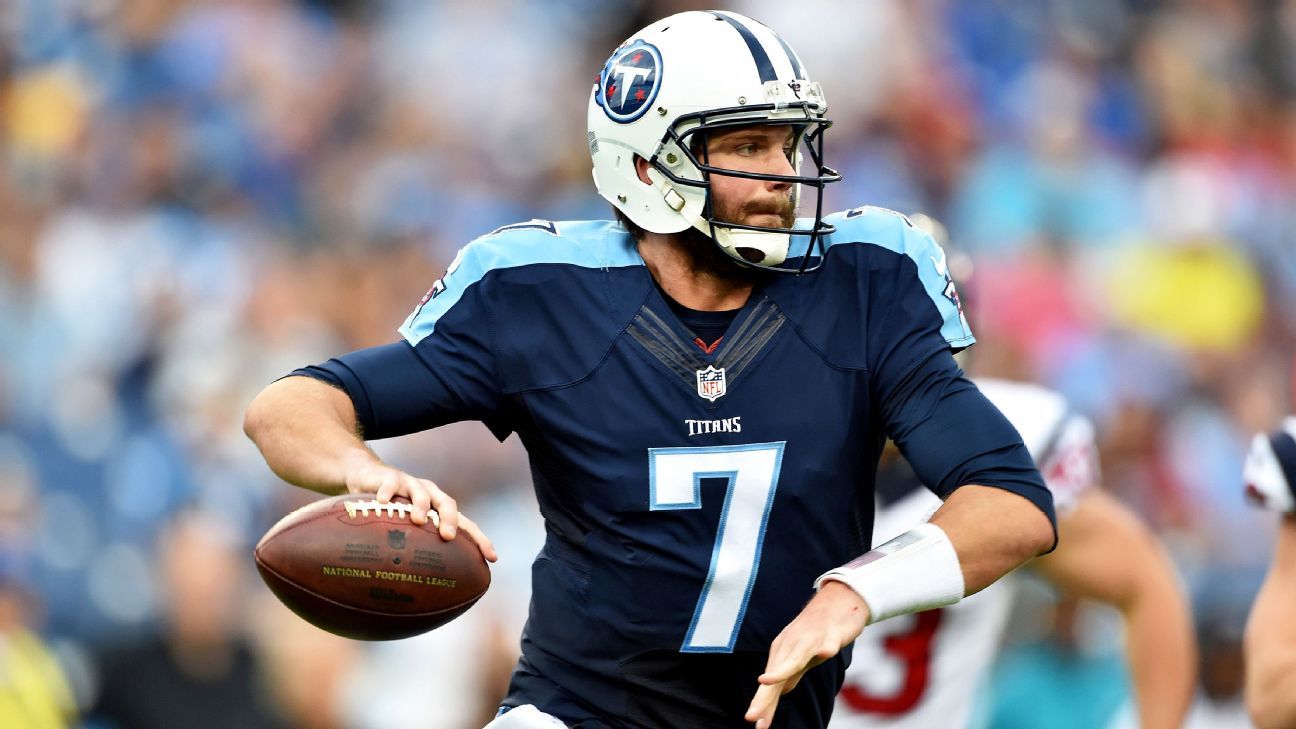 Titans move on from Zach Mettenberger as Marcus Mariota's backup - ESPN