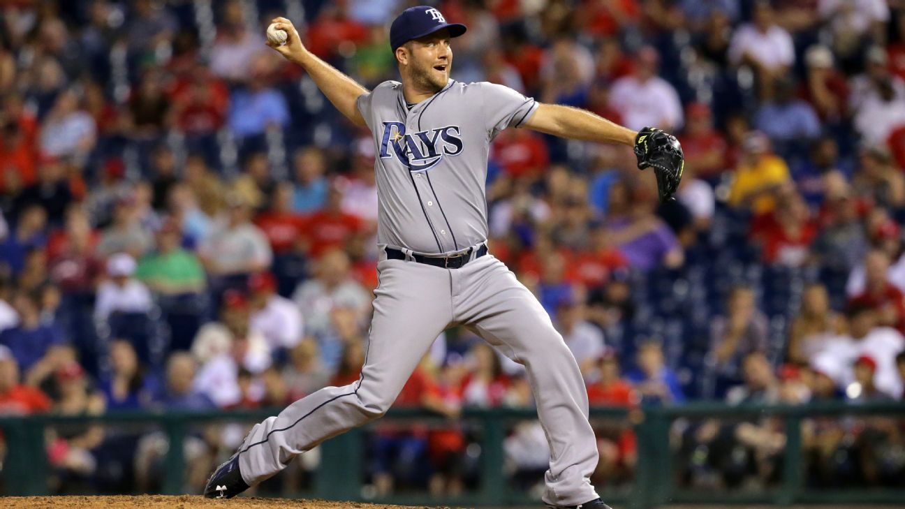 Brad Boxberger of Tampa Bay Rays hurt in first outing off DL - ESPN