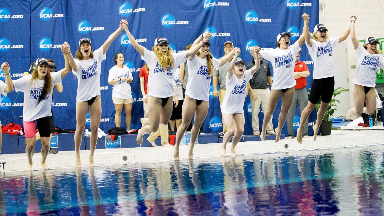 Georgia Bulldogs win 3rd NCAA women's swimming title in 4 years - ESPN
