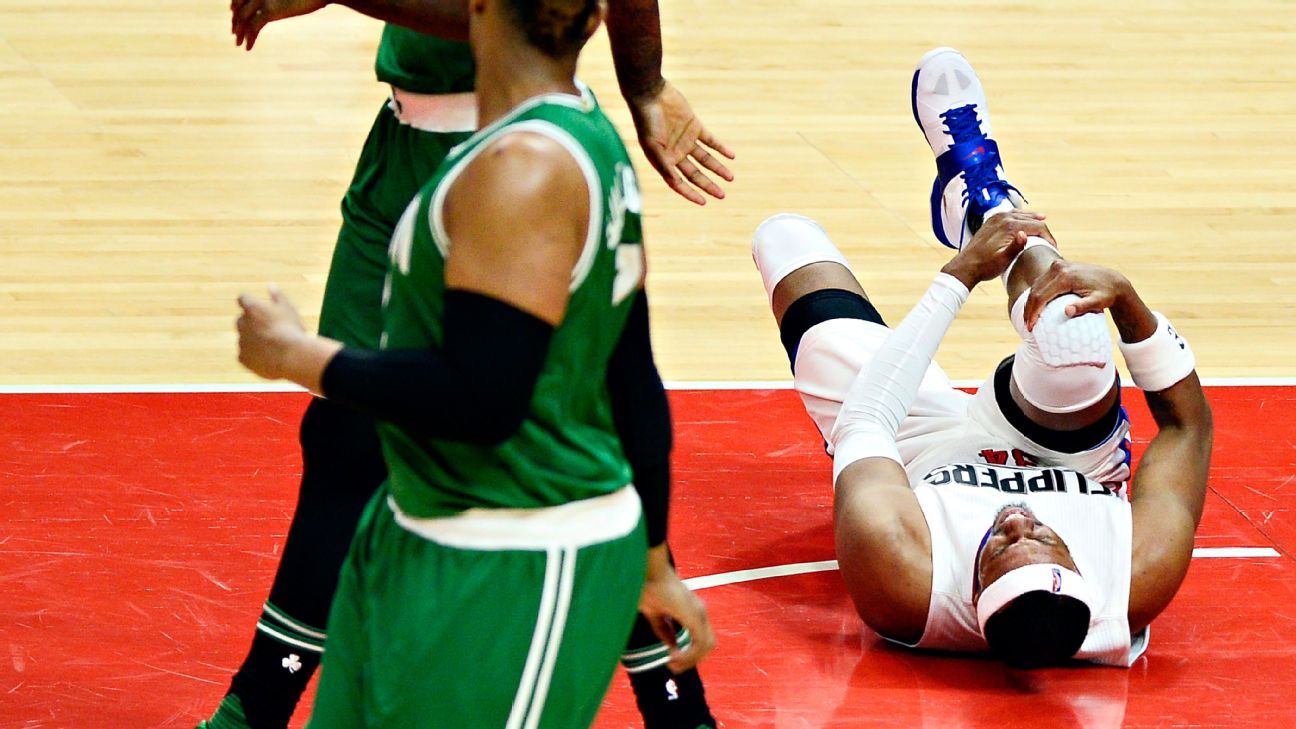Paul Pierce of Los Angeles Clippers 'out for a little bit' after ankle ...
