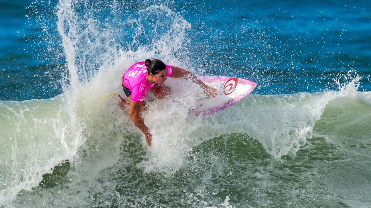 Aussie surfer Tyler Wright reclaims lead in world rankings - ESPN